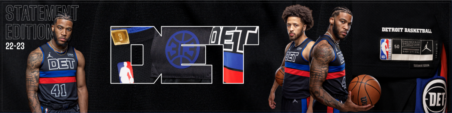 PISTONS UNVEIL STATEMENT EDITION JERSEY FOR 2022-23 NBA SEASON - South ...