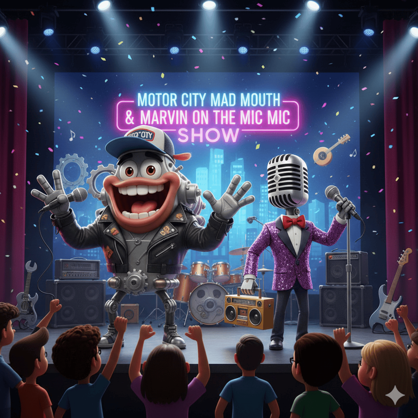 Motor City Mad Mouth & Marvin on the Mic Debut Show - South Florida Tribune